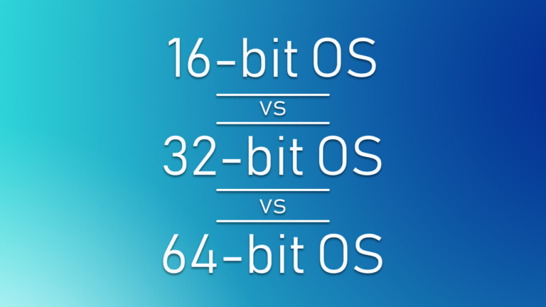 16-bit vs 32-bit vs 64-bit OS: What's the difference?