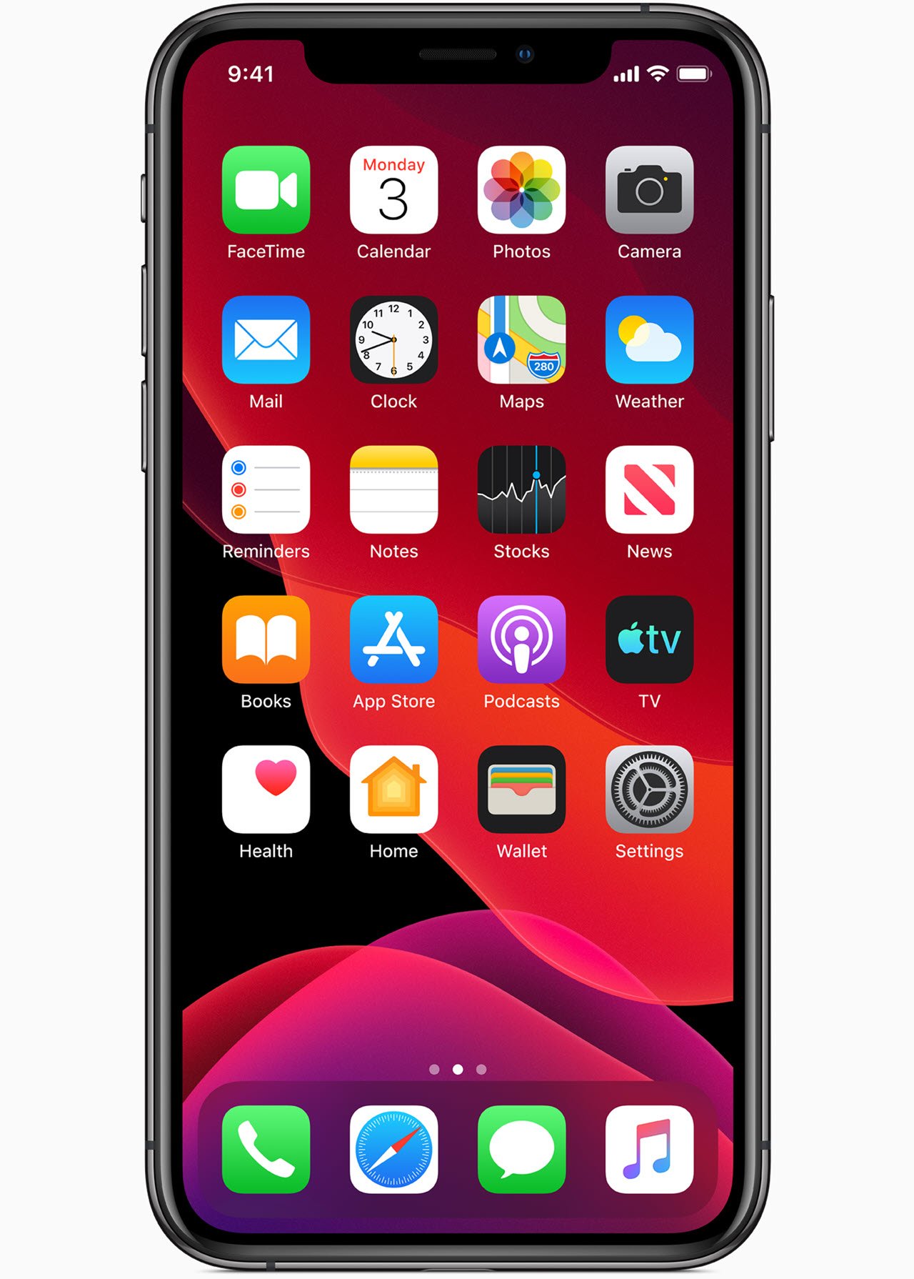 Apple-ios-13-home-screen-iphone-xs-06032019 | Candid.Technology