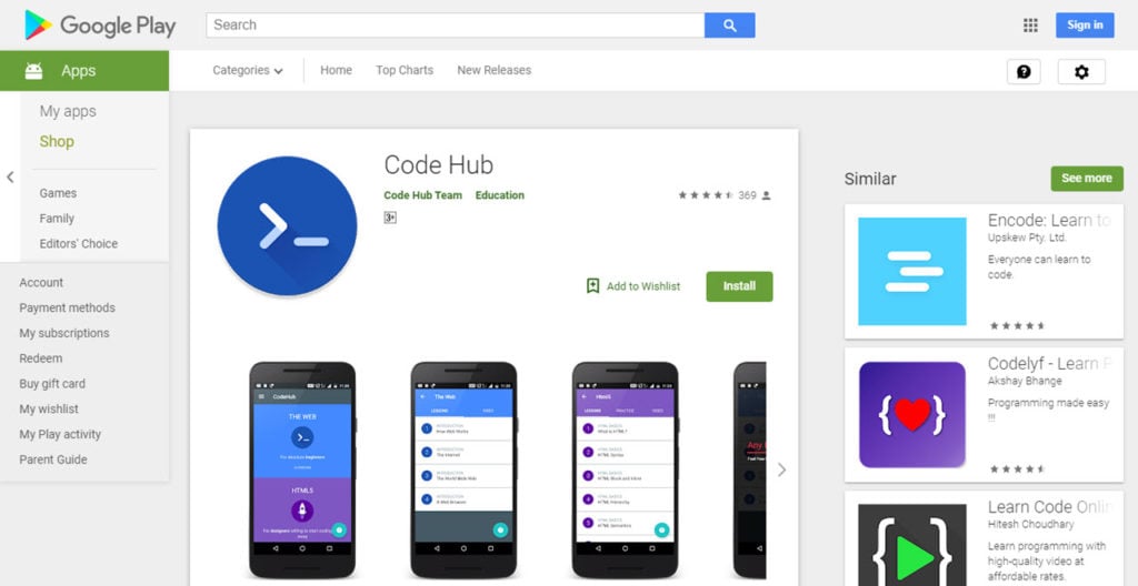Top 8 apps to learn coding