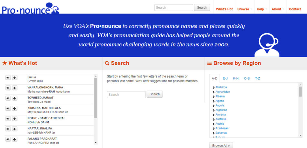 Top 7 websites to help you learn to pronounce names correctly