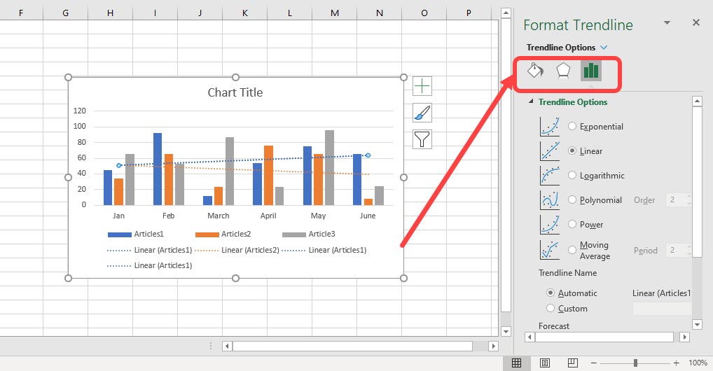 How To Add A Trendline In Microsoft Excel 