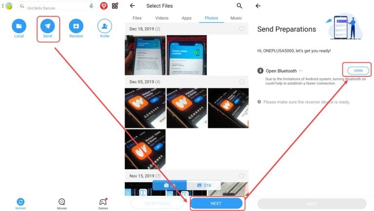 How to use SHAREit to transfer files between Android, iOS and PC?