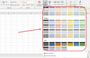 How to shade alternate rows or columns in Microsoft Excel?