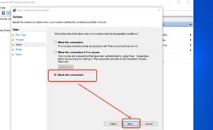 How to block a program in Windows Firewall?