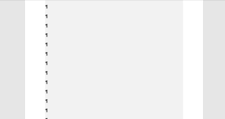 How to delete a blank page in Microsoft Word? On PC and App