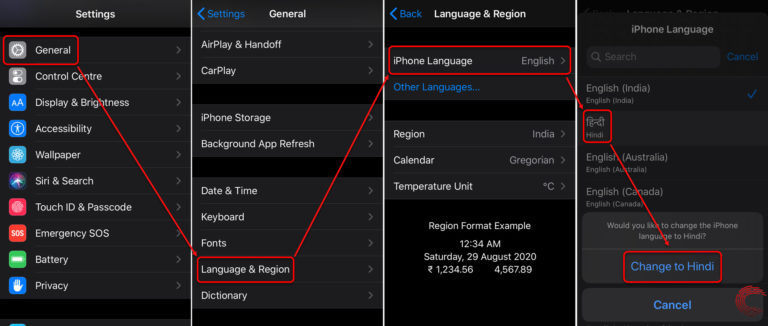 How to change the language on your iPhone? | Candid.Technology