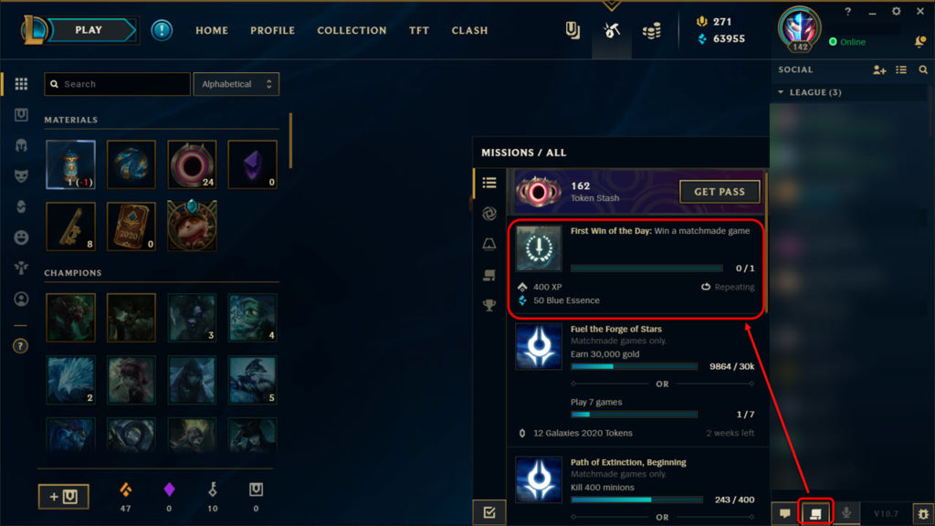 How to get Blue Essence in League of Legends (LOL)?