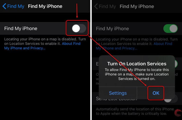 What does 'iPhone is findable' mean?