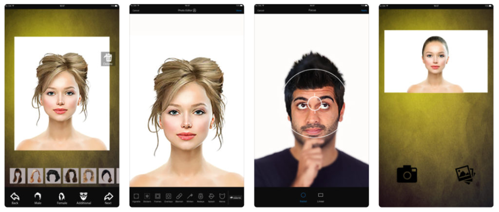 Top 7 hairstyle apps