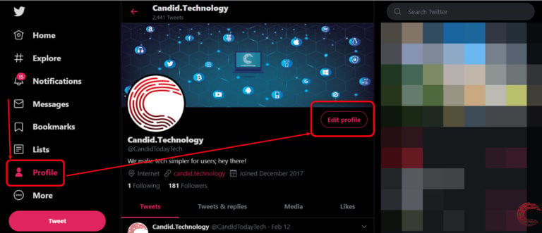 How to change your Twitter profile picture?