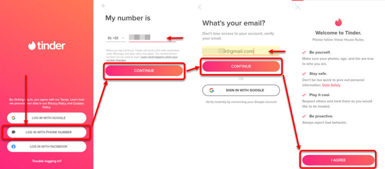 How to create a Tinder account?