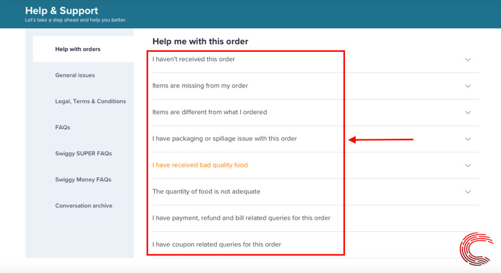 How to contact Swiggy?