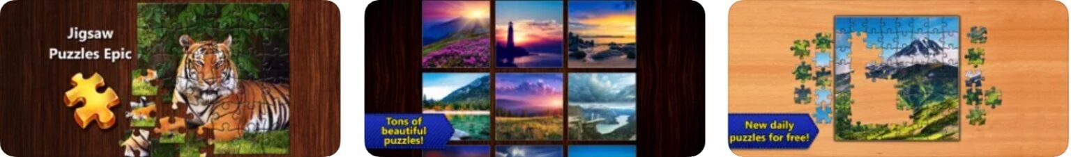 Top 7 Jigsaw Puzzle apps