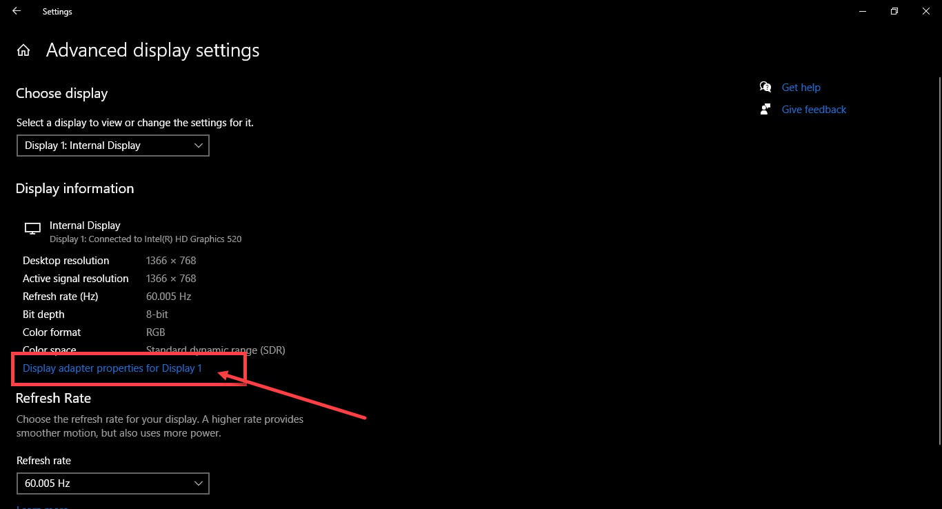 How to check VRAM in Windows 10?