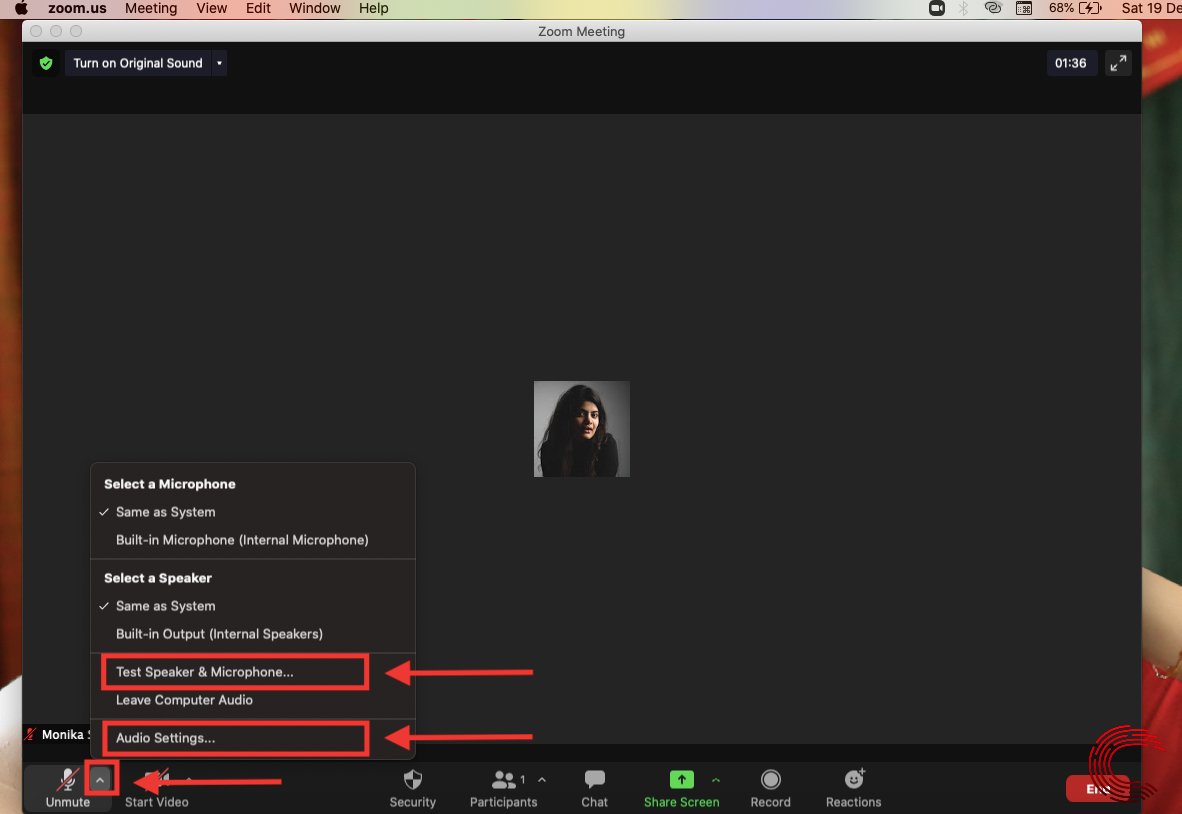 How to share audio on Zoom?