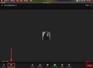 How to turn off my Camera on Zoom?