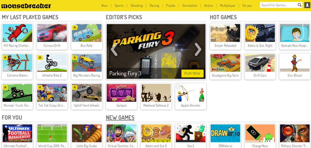 Top 11 sites to play Free Games online