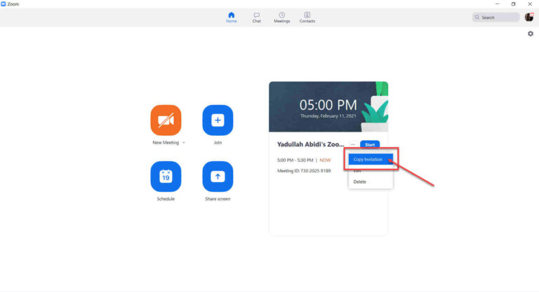 How to find Zoom Meeting password on PC and Mobile?