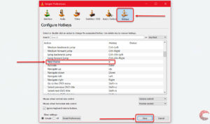 How to go frame by frame in VLC?