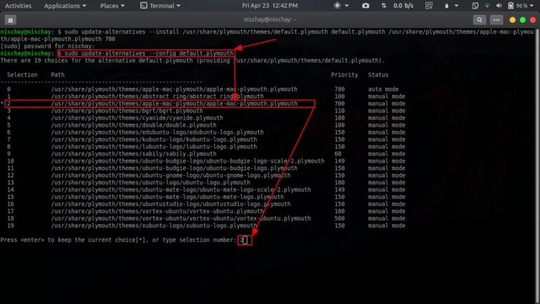 How to change boot animation in Ubuntu?