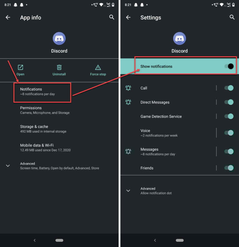 How to fix the 'Discord notifications not working' error?