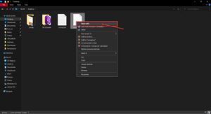 How to open Null file?