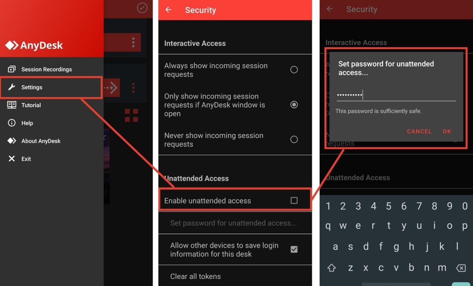 How to connect AnyDesk?