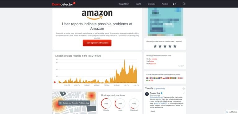 Amazon: 'Sorry an error has occurred error: Quick Fix