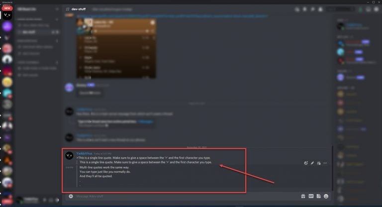 How to quote on Discord?