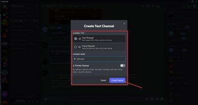 How to make a welcome channel in Discord?