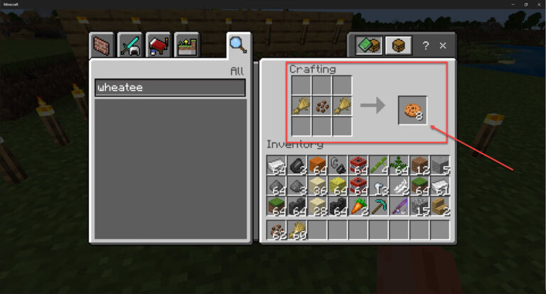 How to make cookies in Minecraft?