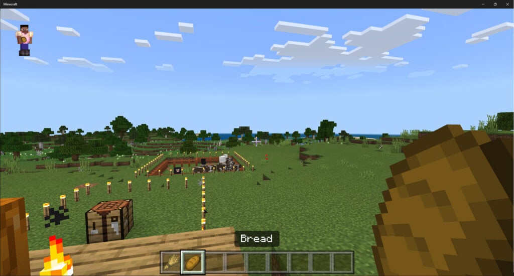 How to make bread in Minecraft?
