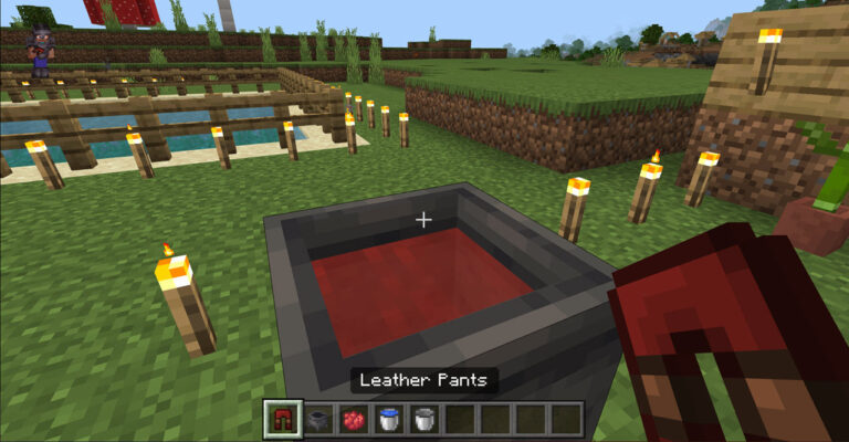 How to make pants in Minecraft?