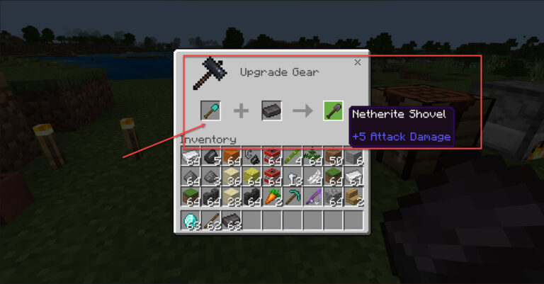 How to craft a shovel in Minecraft?
