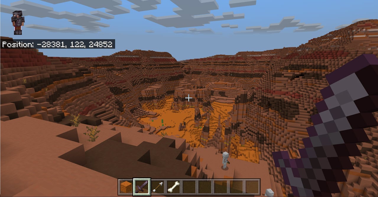 How to get red sand in Minecraft?