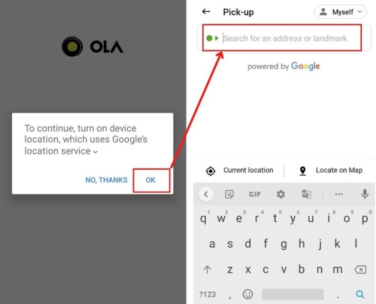How to add a stop in Ola?