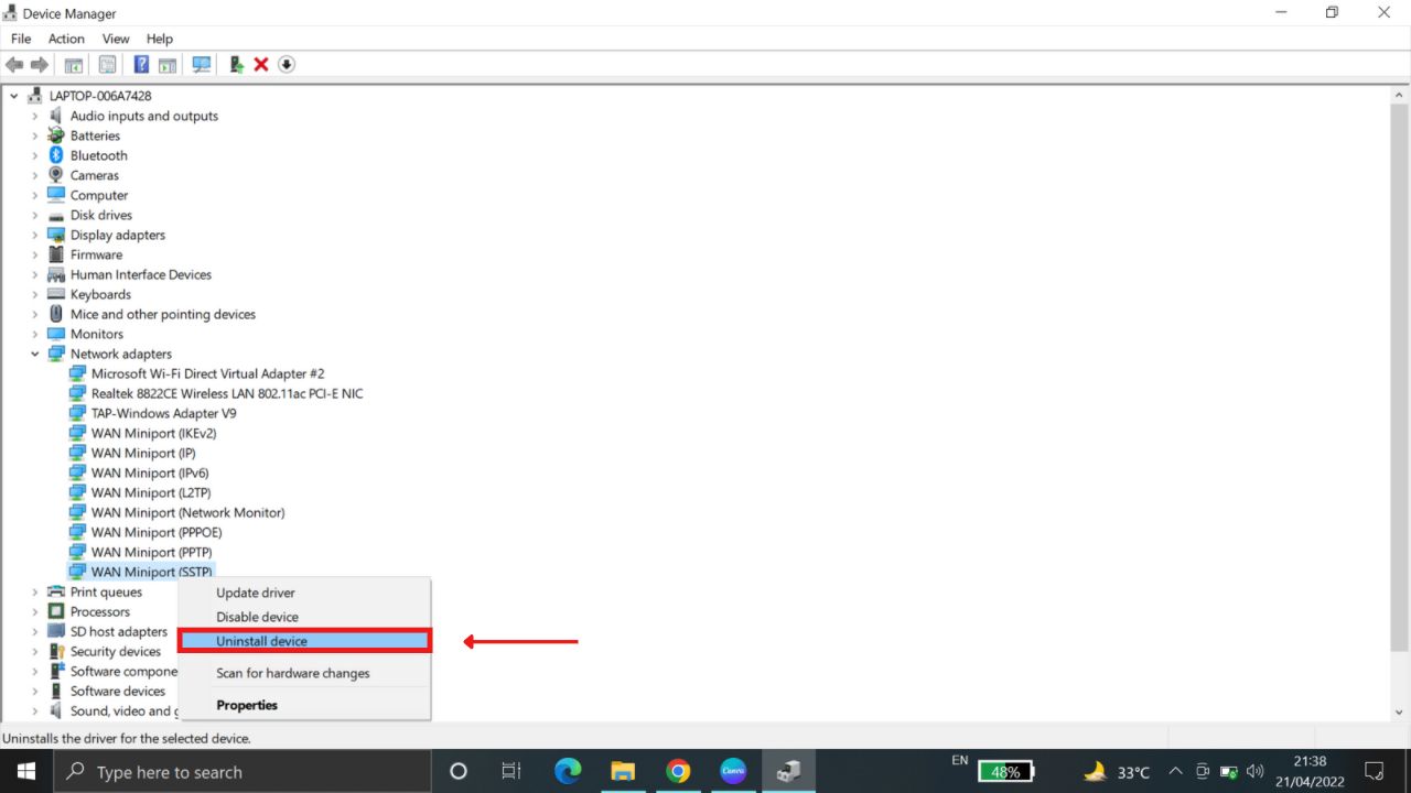 Fix: Windows can't communicate with the device or resource