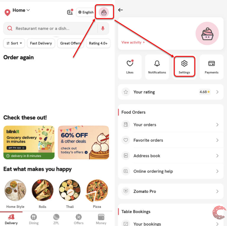 How to delete your Zomato account?