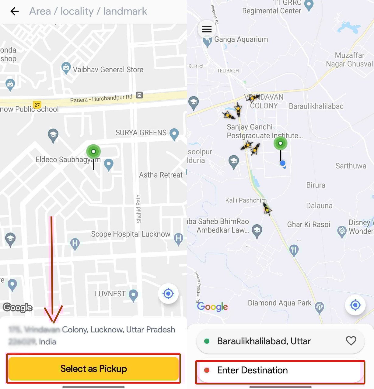 How to book a Rapido bike?