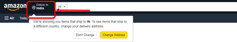 Fix: This item cannot be shipped to your selected delivery location