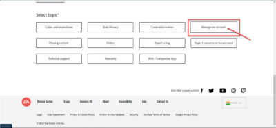How to delete your EA account?