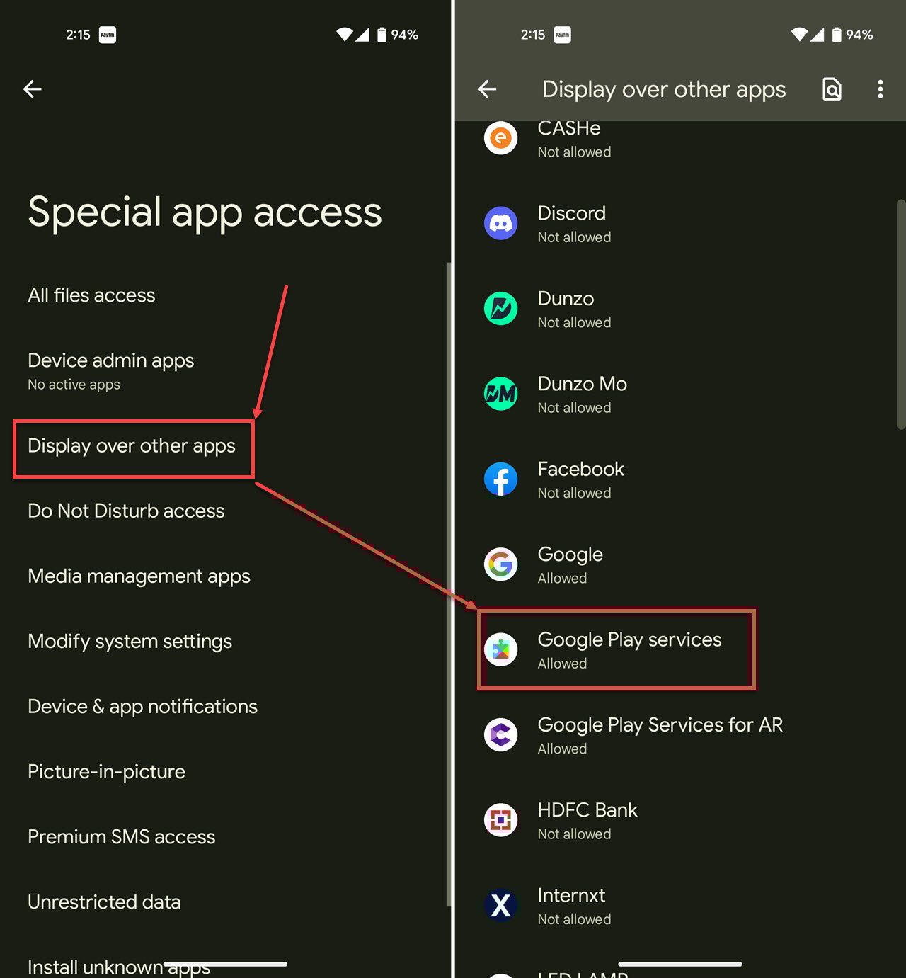 Looks like another app is blocking Google Play: Quick Fix