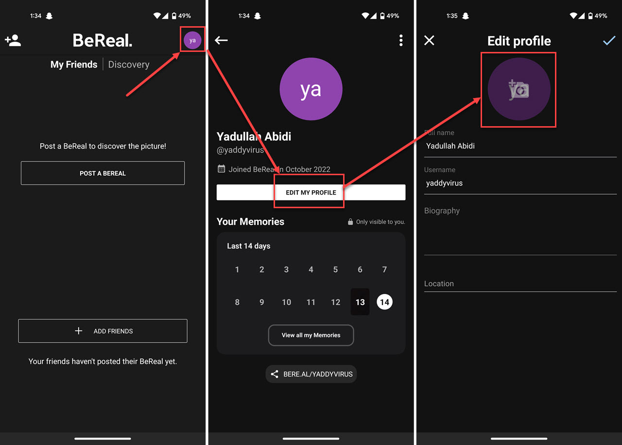 Bereal profile picture not saving: Quick Fix
