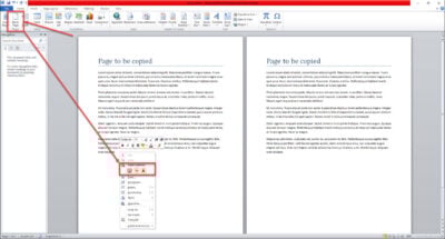 How to duplicate a page in Word?