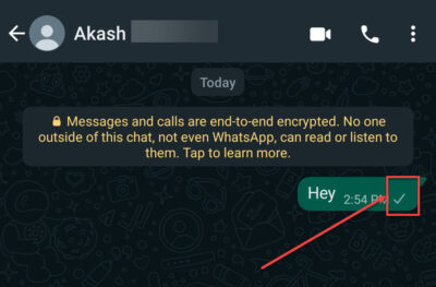 What do the WhatsApp app icons mean?