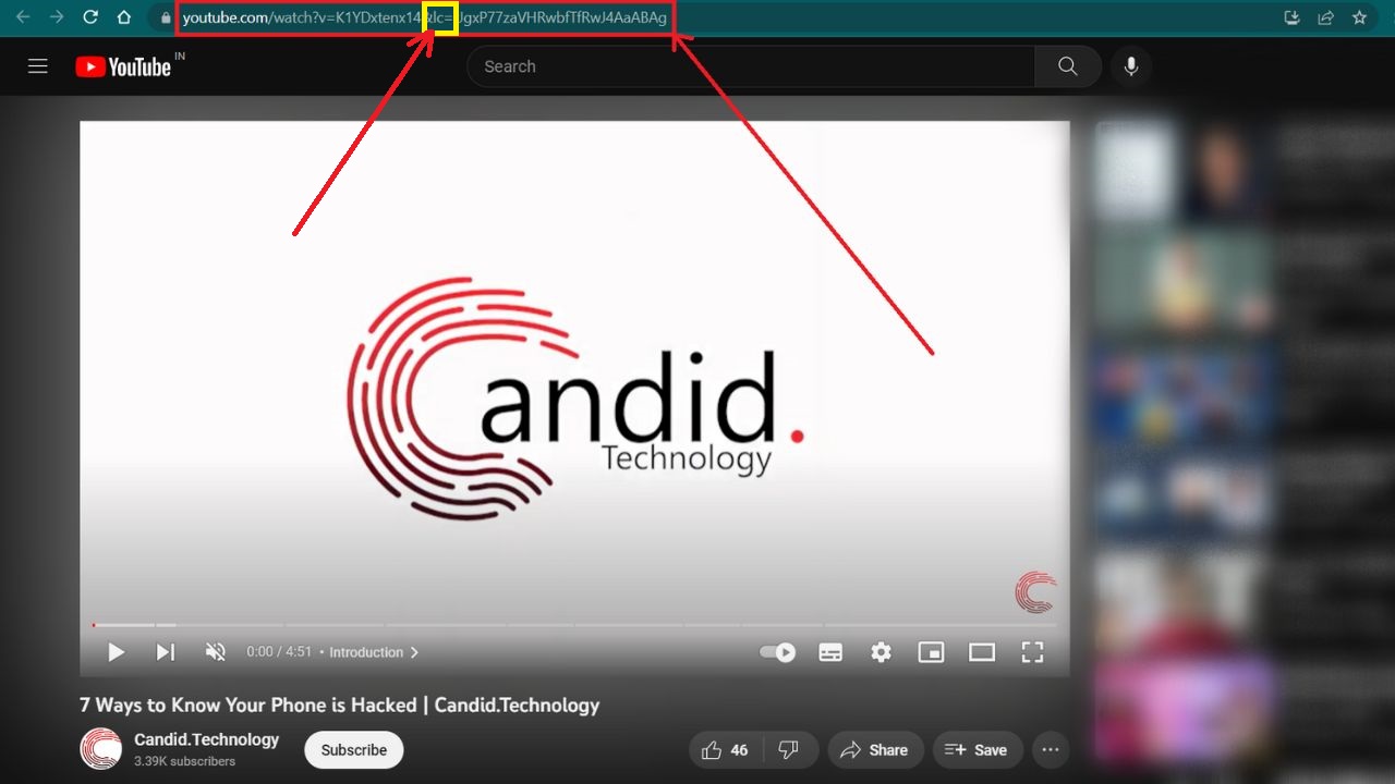 What does highlighted comment mean on Youtube?