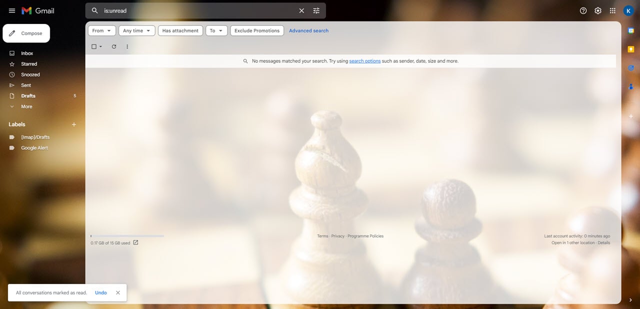 How to mark all as read in Gmail?