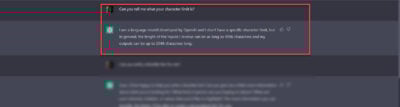 ChatGPT character limit explained