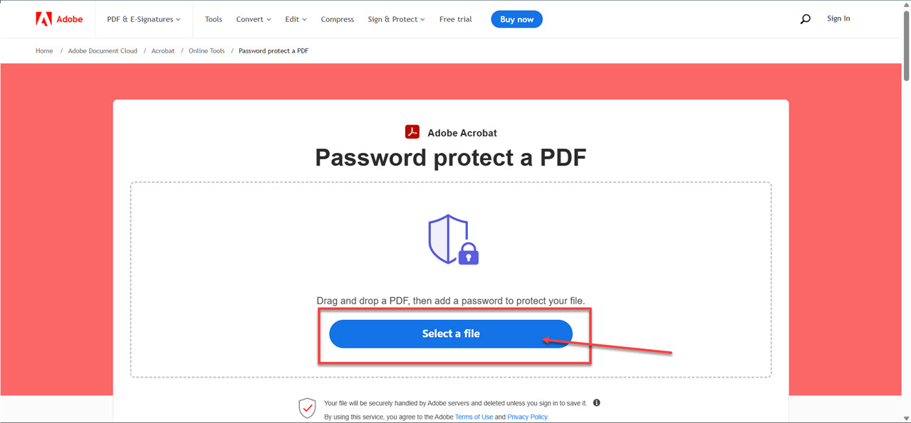 How to password protect a PDF?