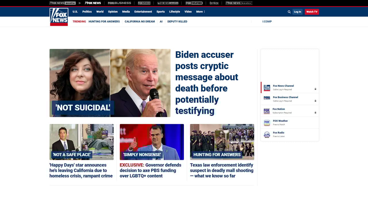 Fox News not working: Quick Fix